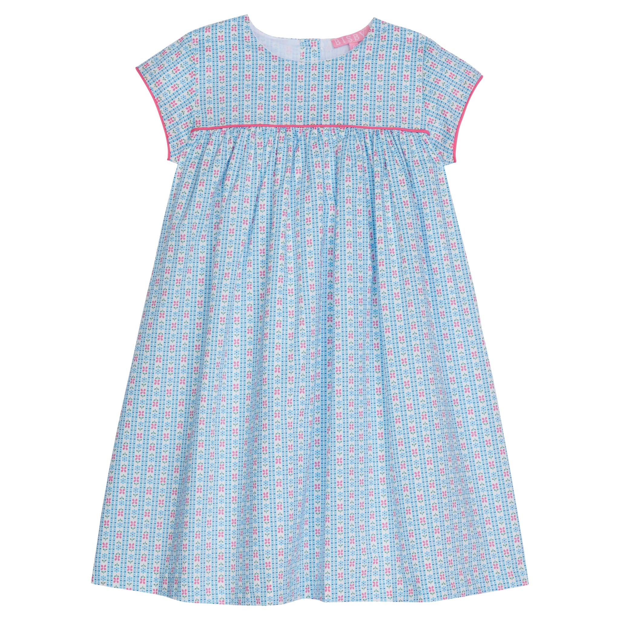 Charlotte Dress - Blue Daisy Chain – BISBY