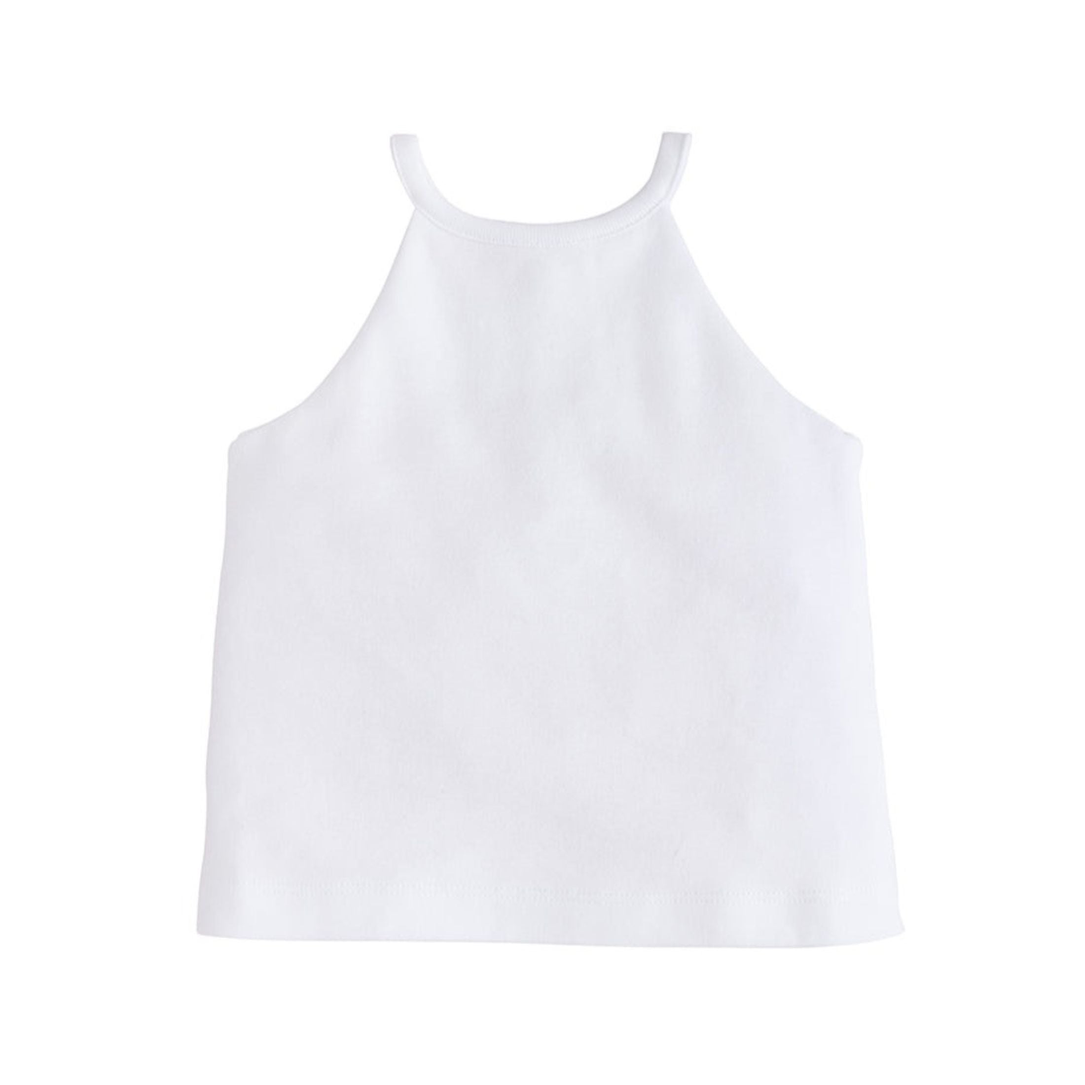 White Halter Top Shirt