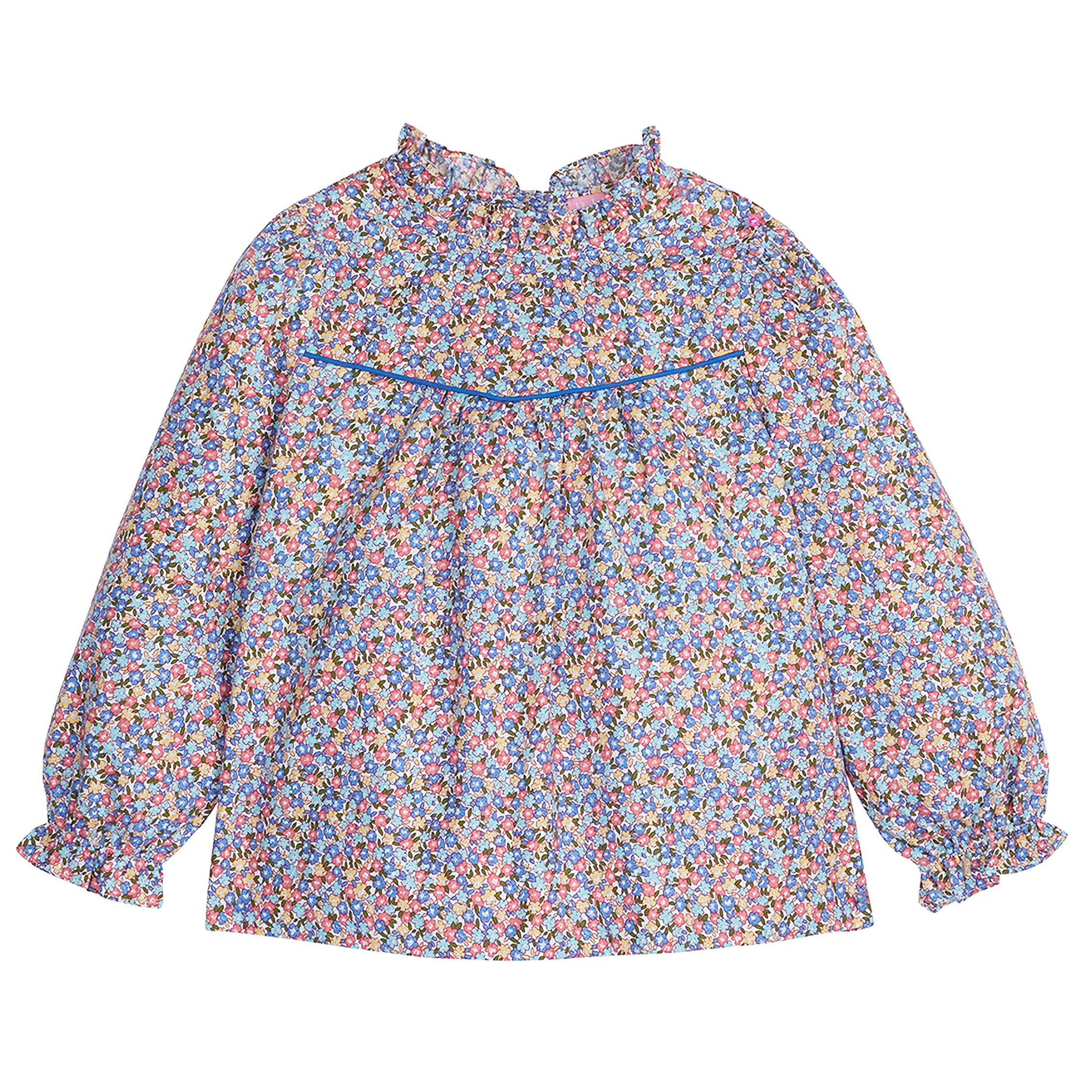 McCall Top - Devon Floral Blue – BISBY